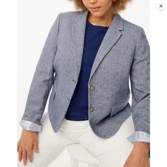 J. Crew Factory | Jackets & Coats | J Crew Factory Herringbone ...
